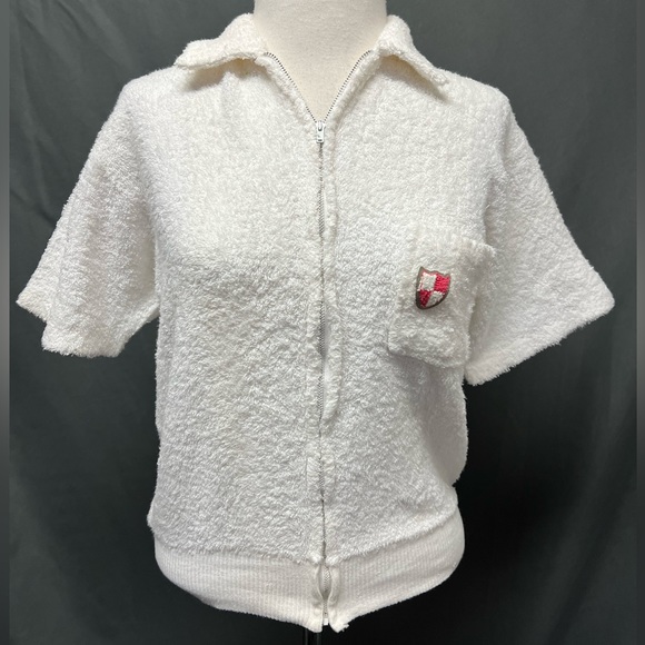 Vintage | Jackets & Coats | Vintage Terrycloth Jacket Swimsuit Coverup ...